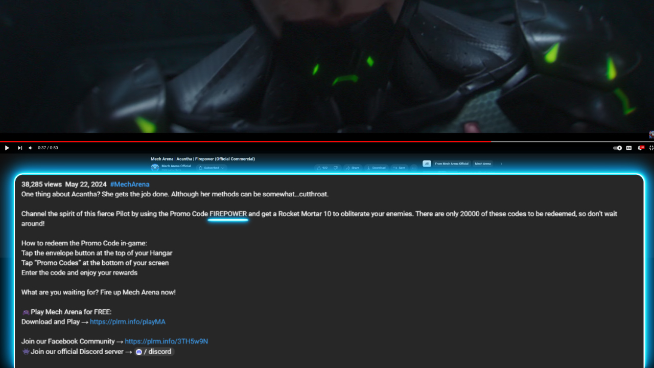 How to get a Promo Code? – Mech Arena