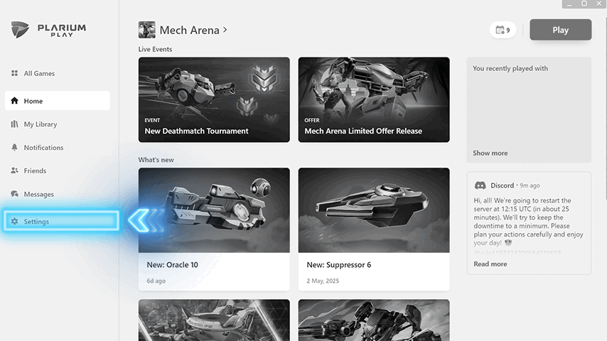 구매 내역은 어디서 확인할 수 있나요? – Mech Arena