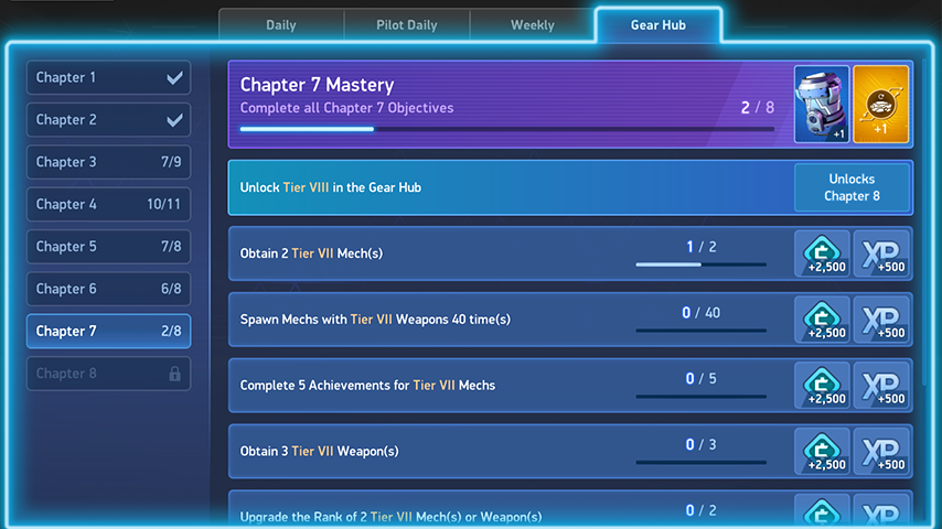 Regular Objectives – Mech Arena